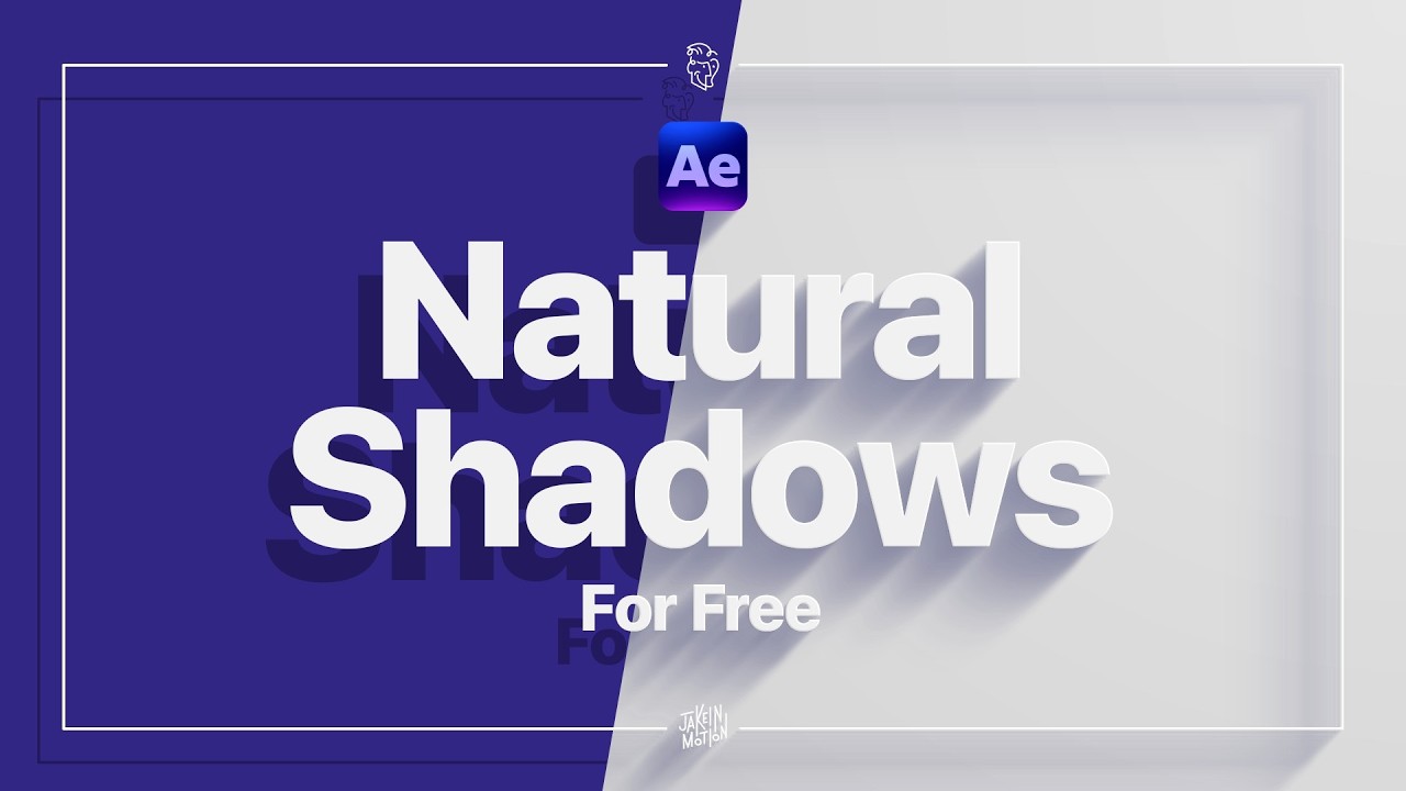 Better Drop Shadows in After Effects | Free Script