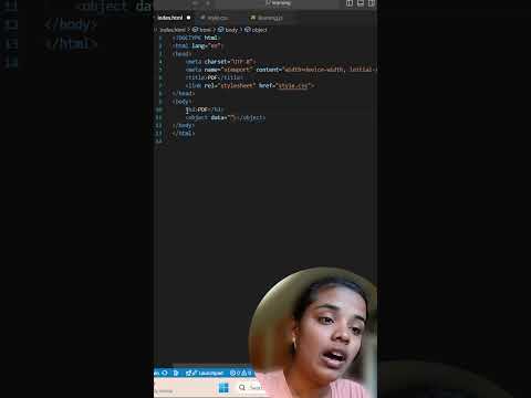 Day 6: How to Embed a PDF in a Website Using HTML