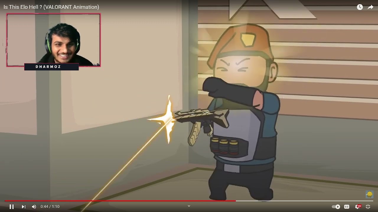 Is This Elo Hell ? (VALORANT Animation) #DHARMOZ