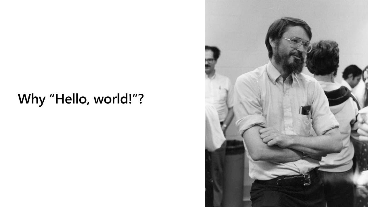 Hello World! in 3 languages | LRN145