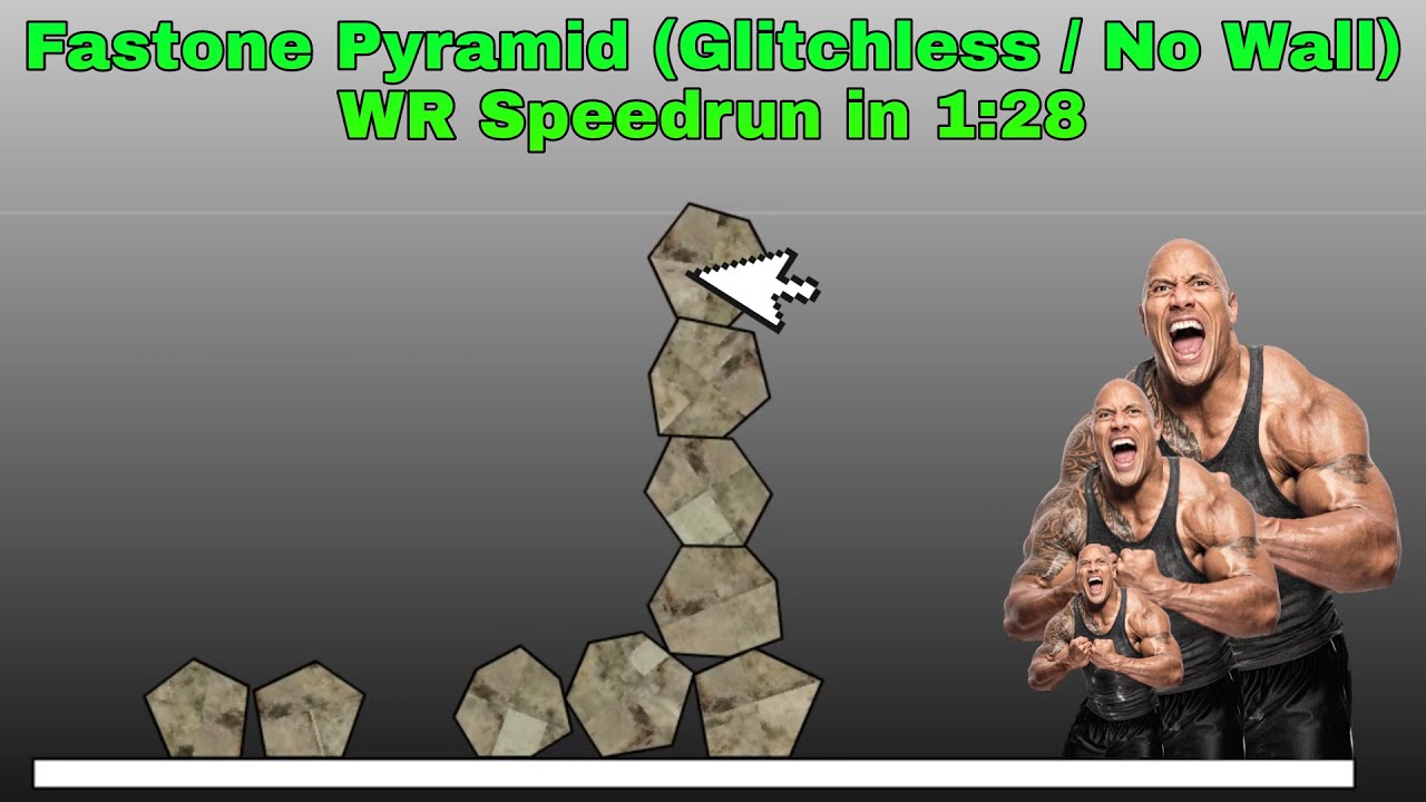 [FWR] Fastone Pyramid (Glitchless / No Wall) Speedrun in 1:28.600
