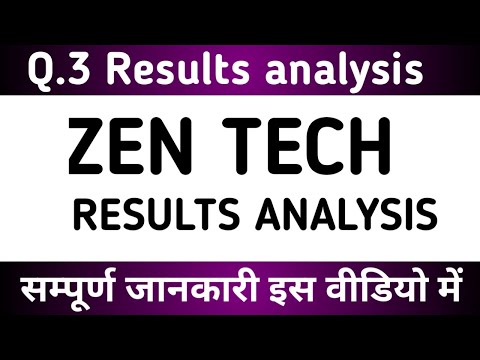 Zen tech Q3 RESULTS 2025 🔴 Zen tech share latest news today 🔴 Zen tech share results 🔴Zen tech Share