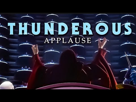With Thunderous Applause