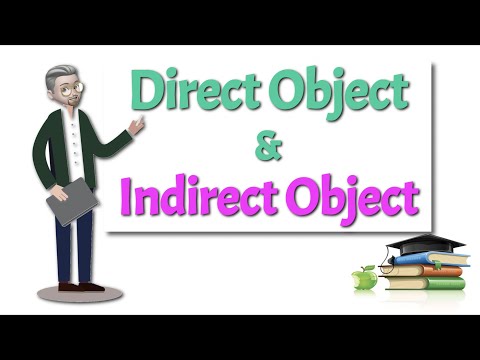 ESL - Direct and Indirect Objects