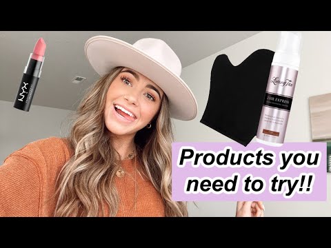 products you NEED to try! my favorite products | Alyssa Mikesell
