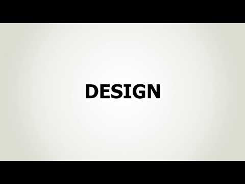 How to Pronounce Design