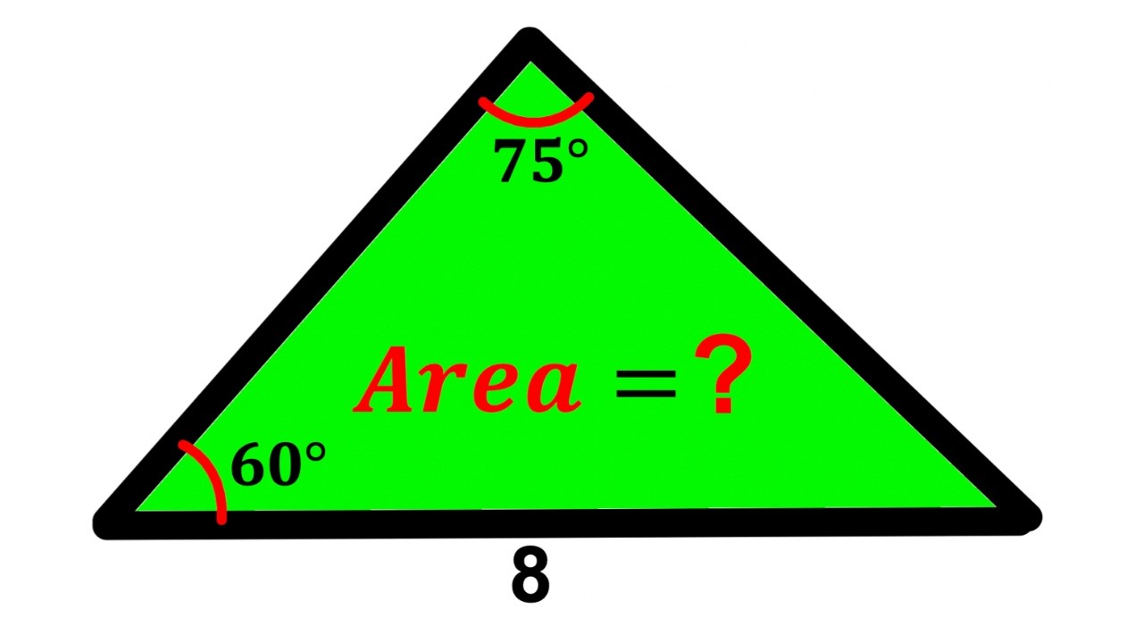 Can you find area of the Green shaded Triangle? | (Justify) | #math #maths | #geometry