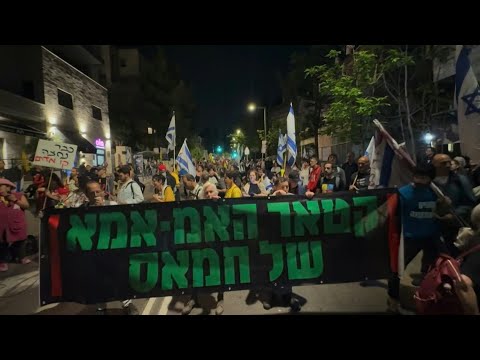 Video | Israelis rally in Jerusalem for release of hostages held in ...