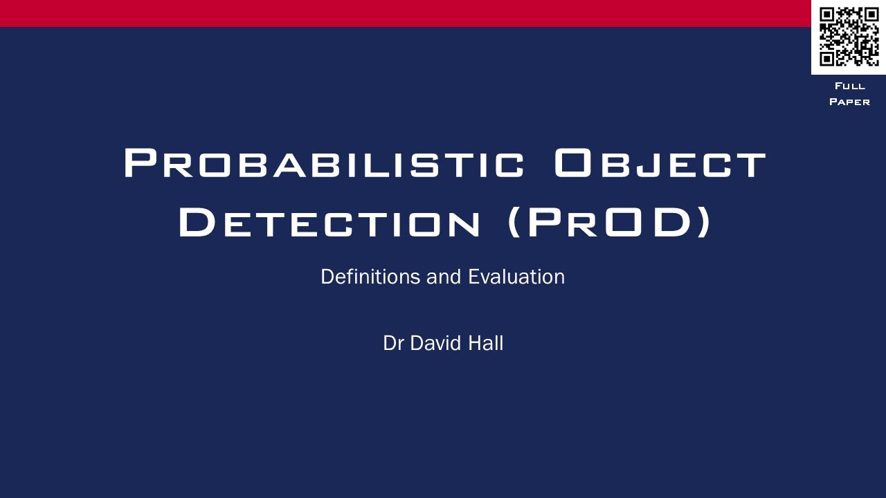 Probabilistic Object Detection : Definition and Evaluation [Summary]