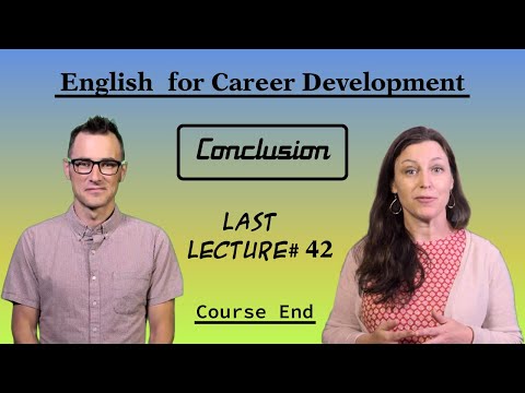 English for Career Development L Lecture# 42