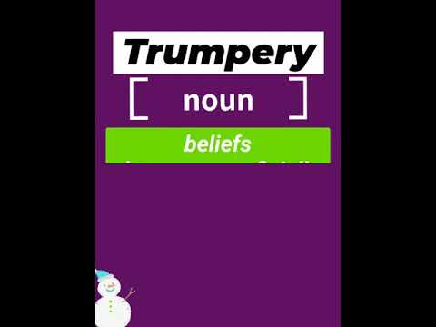 Easy to learn Vocabulary--Trumpery #hope #shorts