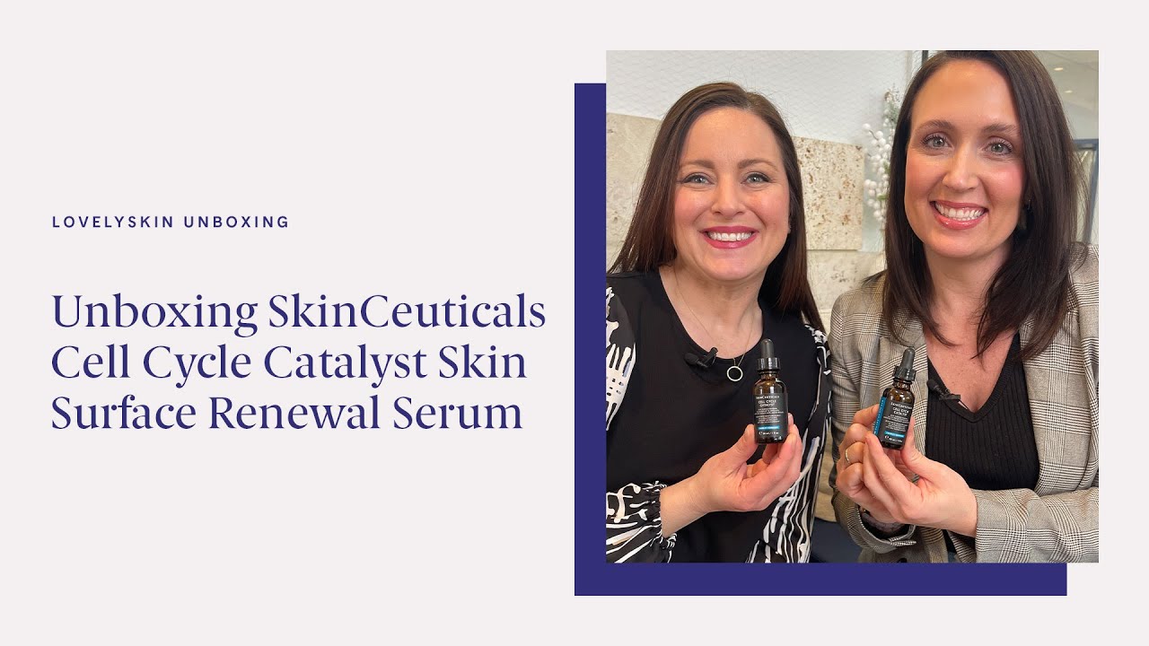 Unboxing SkinCeuticals Cell Cycle Catalyst exfoliating serum | LovelySkin