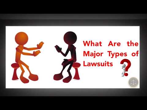 What Are The Major Types of Civil Lawsuits?