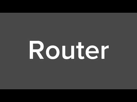 How to Pronounce Router | Router Pronunciation | How to Say Router (US vs UK)
