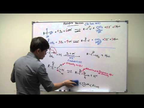 Chemistry Tutorial Videos - Tri-iodomethane Test / Iodoform Test