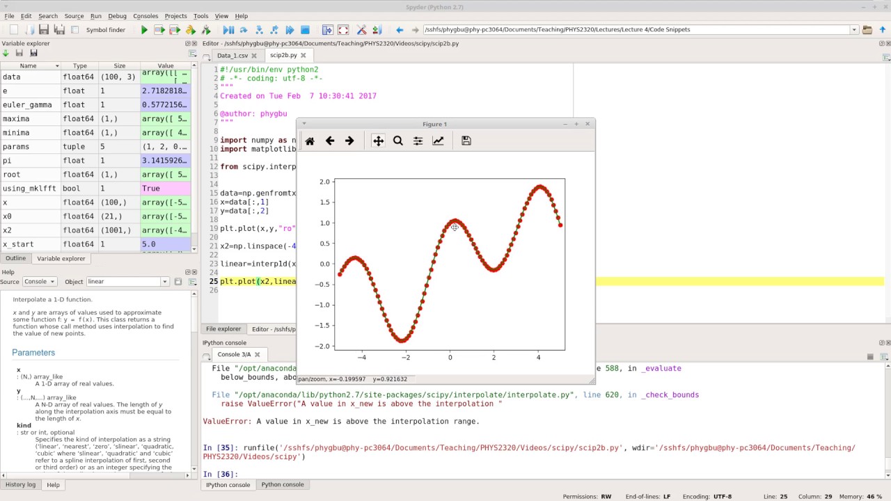 Computing 2   Scipy 2
