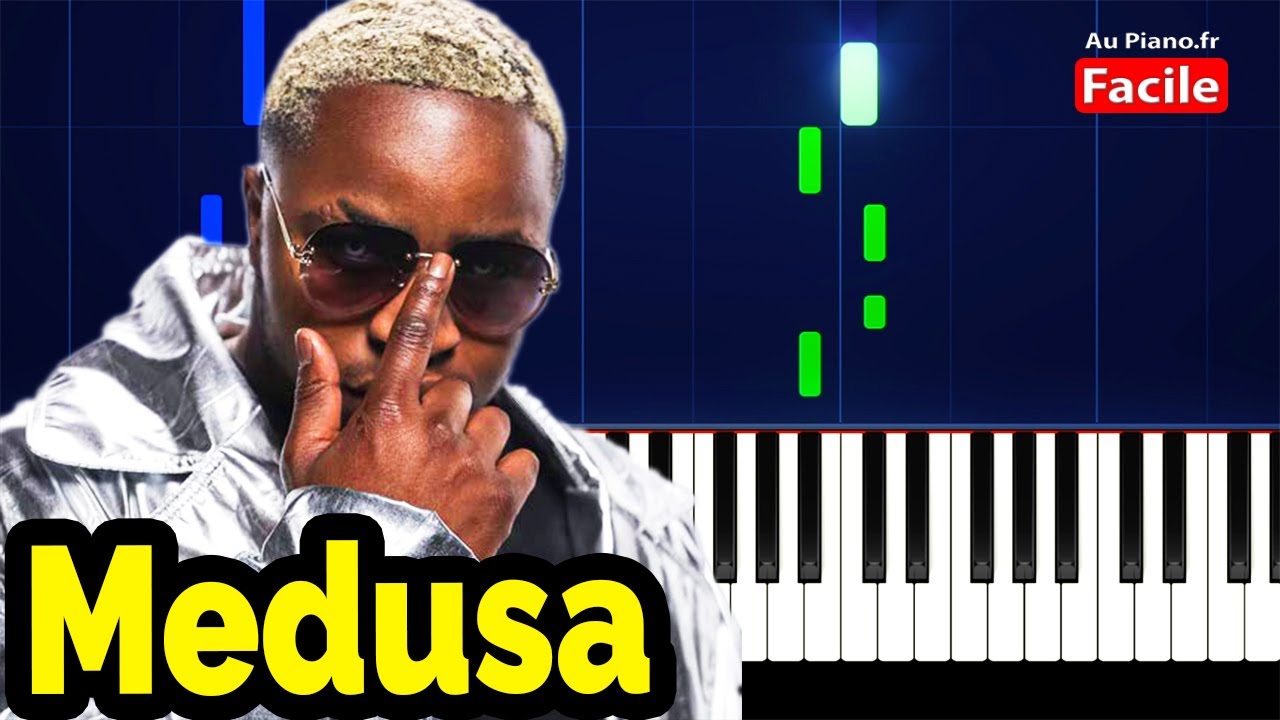 Landy Medusa - Piano Rap Cover Tuto Facile Instrumental Paroles(Au ...