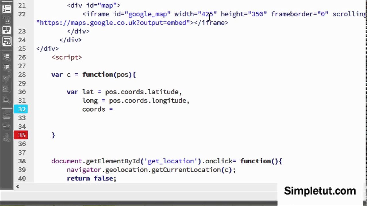 How To Use HTML5 Geolocation - Detect User's Location and Display on Google Maps