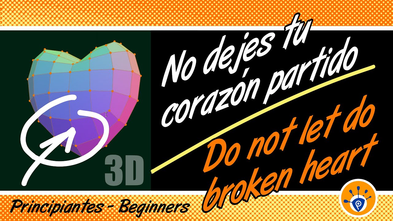 3D corazon principiantes +  Heart Beginner Pincelbit2021