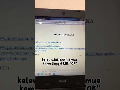 tutorial membuat daftar pustaka dari website #tipskuliah #tugaskuliah #skripsi #mahasiswa #shorts