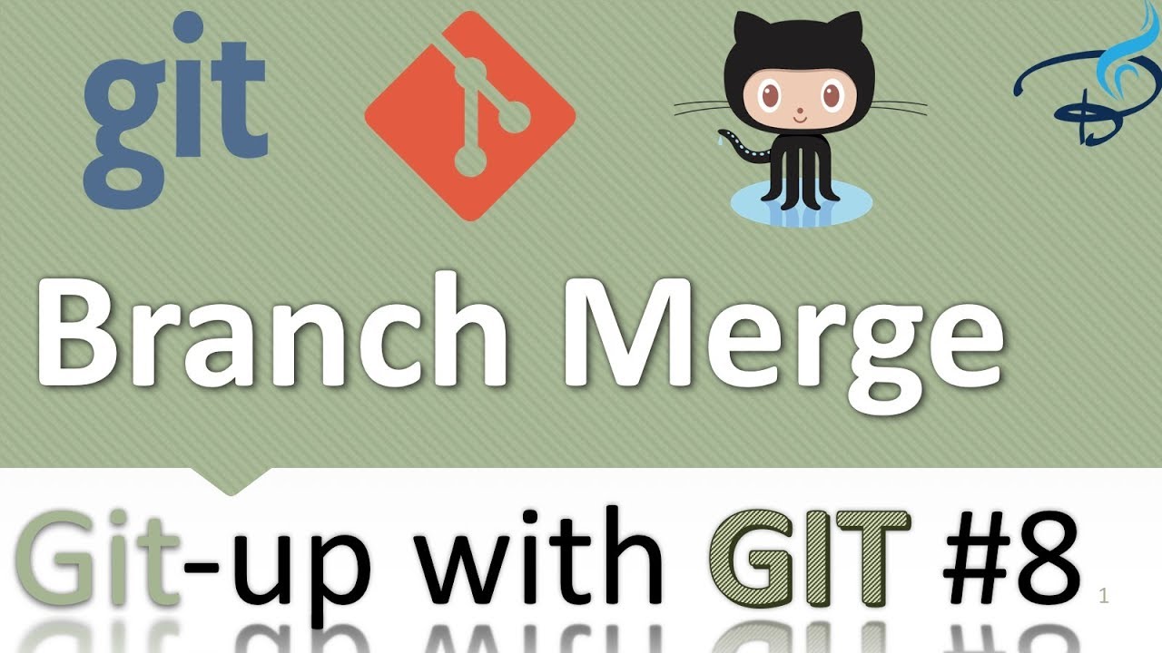 Git-up with Git and Github tutorials | Git Branch Merge #8