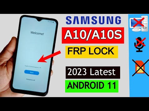 Samsung A10/A10S Frp Bypass 2024 | Google Account Remove/FRP Unlock ???? Without PC Android 11