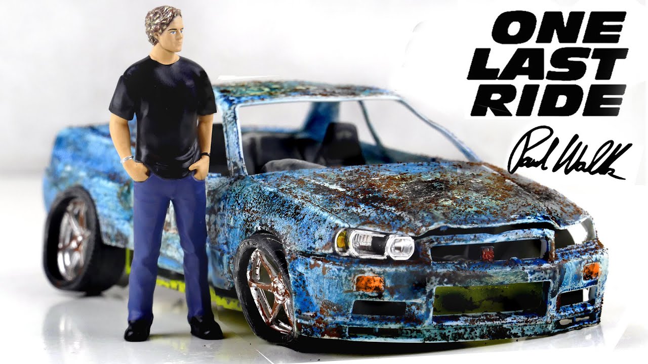 R34 Nissan Skyline GT-R from 2 Fast 2 Furious Gets Scale Model ...