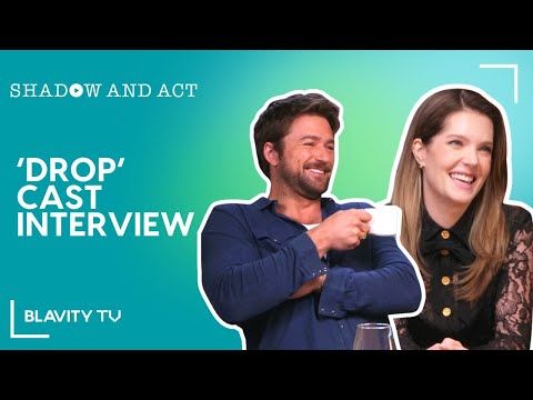 'Drop' Movie Cast Interview with Brandon Sklenar, Meghann Fahy and More