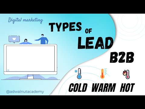 Types of Leads in B2B Digital Marketing | Cold, Warm & Hot Leads Explained | Lead Generation 2025