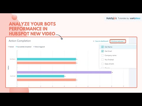How-to analyze your bot s performance in HubSpot new video.