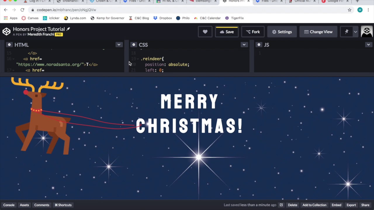 Honors Project Tutorial