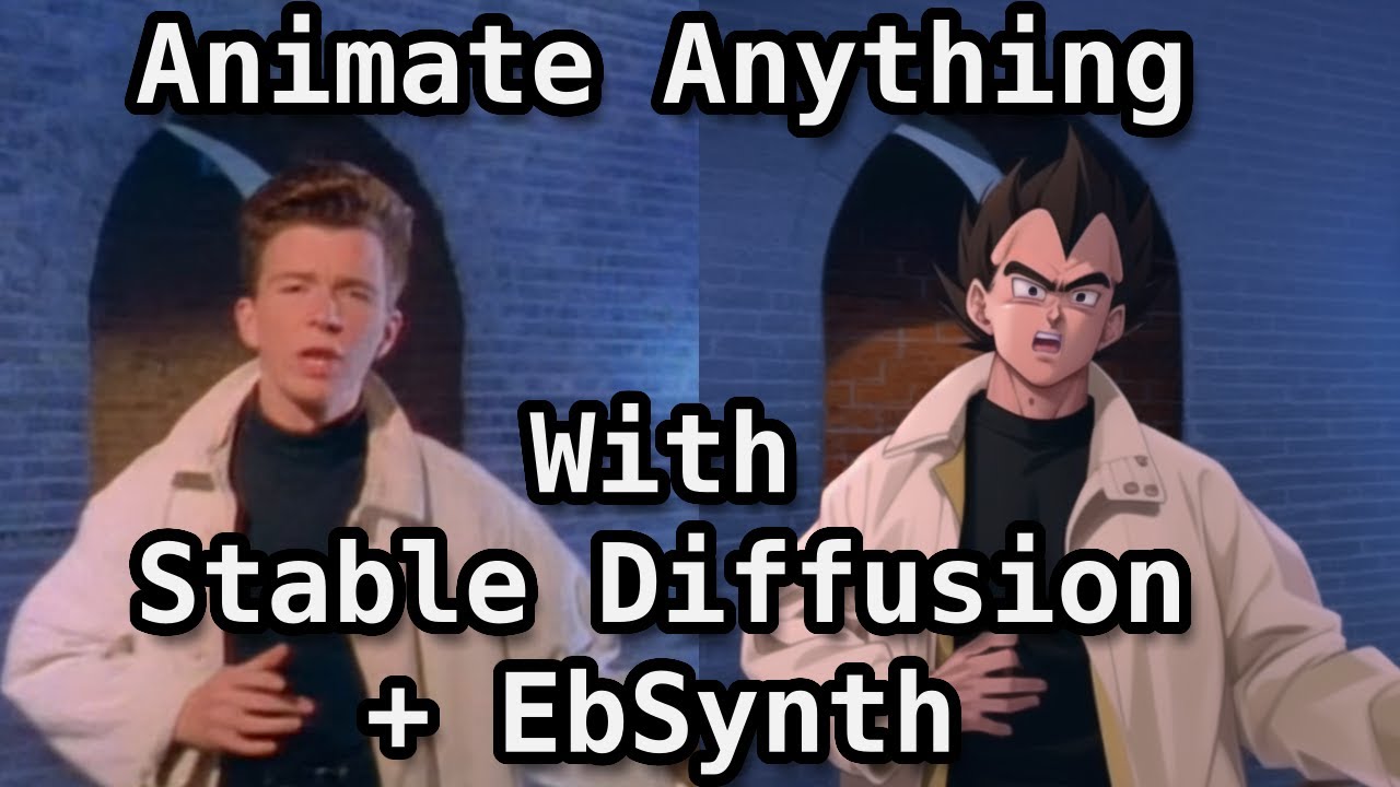 How I Animate Stuff Using Stable Diffusion & EbSynth