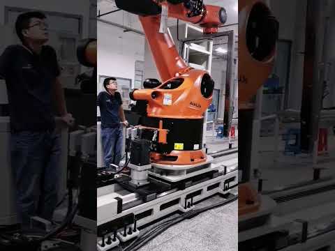 EVSROBOT - Unlock Greater Reach with Robot Tracks! 🚀#evsrobot #track #rail #smartfactory #robot