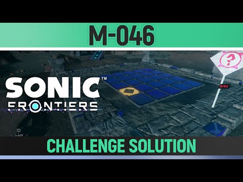 Sonic Frontiers - M-046 - Challenge Puzzle Solution ๐