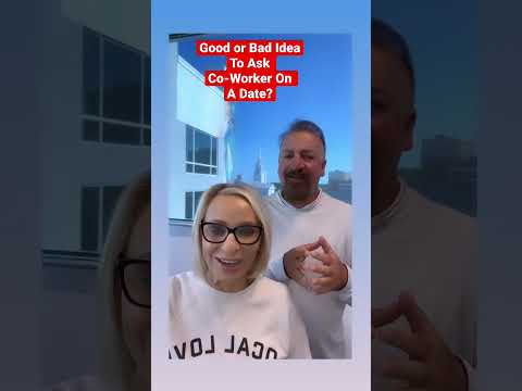 Good or bad idea to ask a co-worker on a date? #shortsvideo #shorts #coworkers #dating