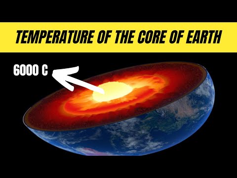 The temperature of the Core of the Earth
