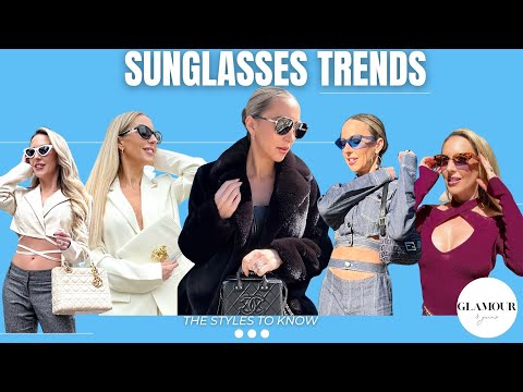 The 14 Women's Sunglasses Trends To Know From The Runways To The Streets