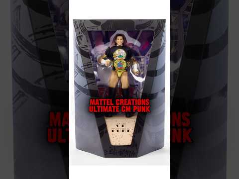 Mattel Creations Ultimate Edition CM Punk #wwe #wweelitesquad #wrestling #wrestlingfigures #toys