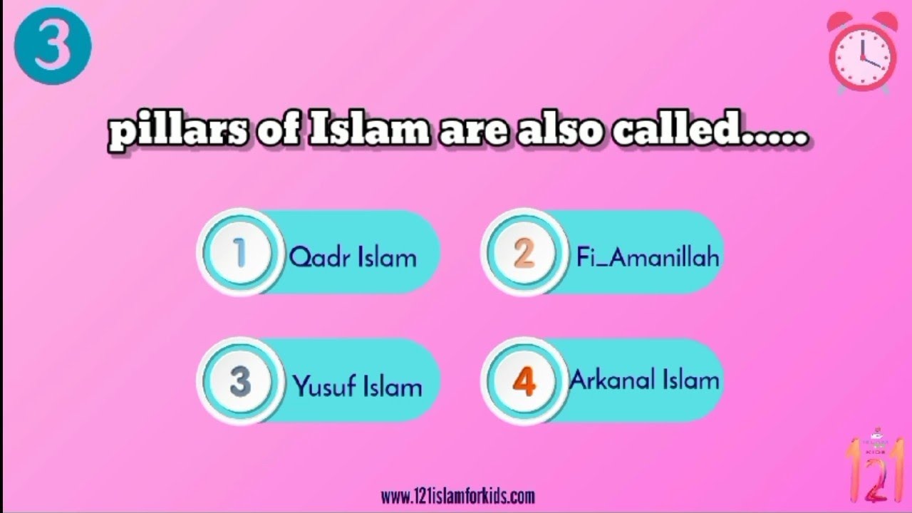 2. Islamic Quiz English| Islamic General Knowledge| NoMusic #121islaminenglish #islamicquizquestions