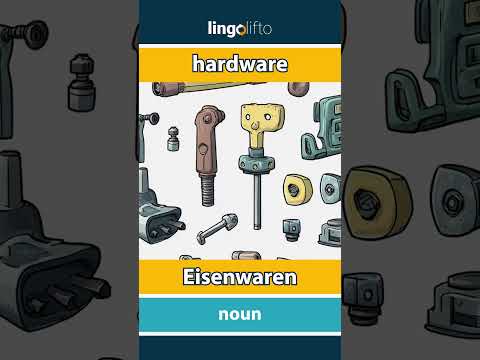 π¬π§π©πͺ hardware - Eisenwaren : learn English : Lernen wir Englisch : vocabulary builder