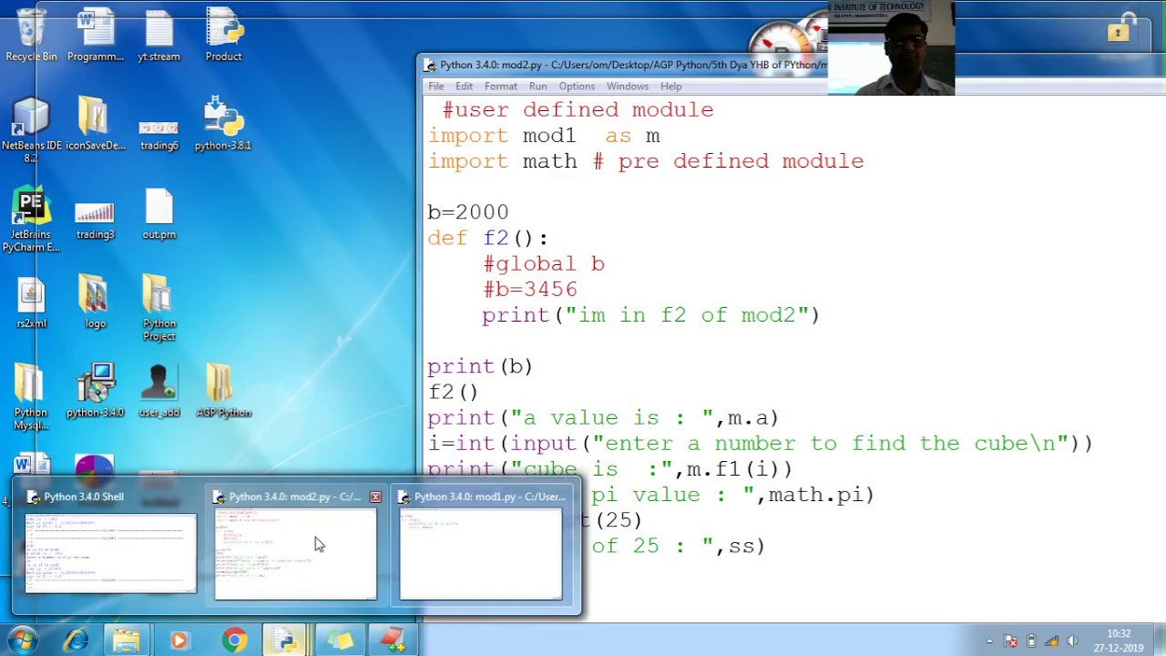 119 Python Module from import Python Programming Tutorial for beginner to advance with Source Code