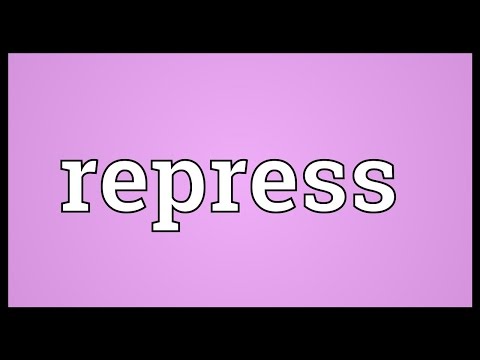 Repress Meaning