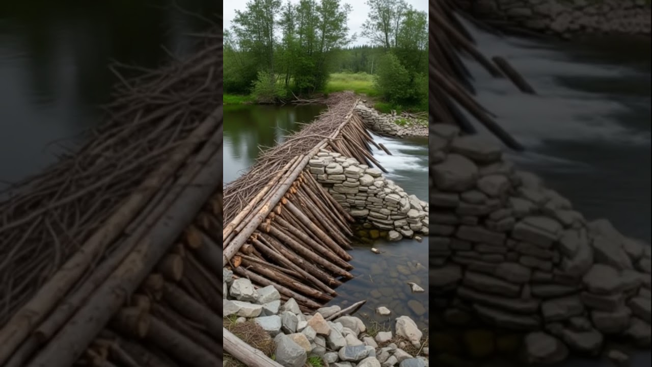 I built a dam for homeless beavers