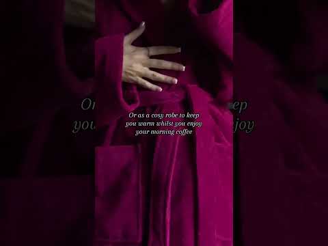 Luxury spa bathrobes for you and your partner #christyhome #luxury #spa
