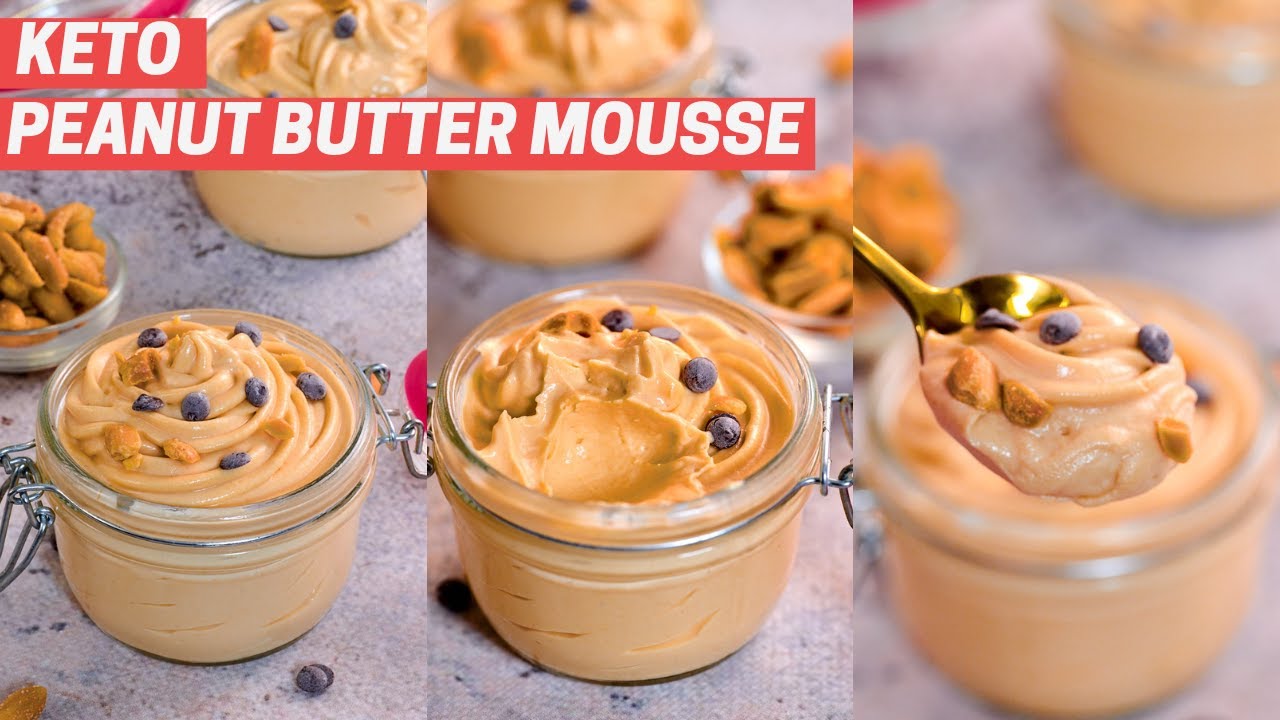 Keto Peanut Butter Mousse Recipe | Low-Carb Dessert Delight