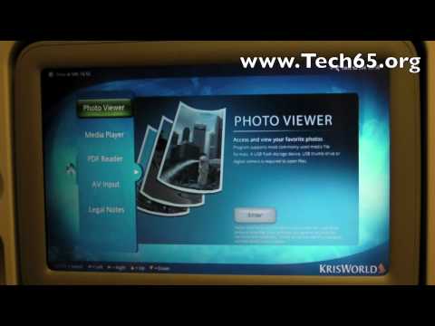 A Look at KrisWorld Inflight Entertainment System