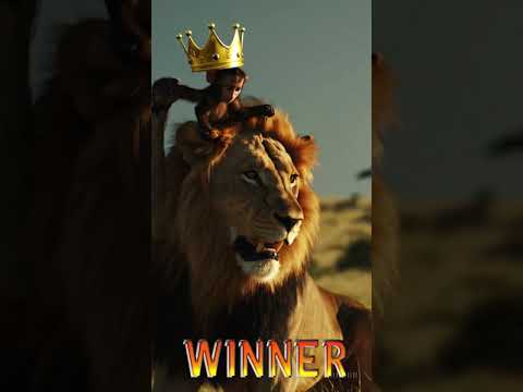 Ai Lion vs Monkey #meme #memes #ai #aiart