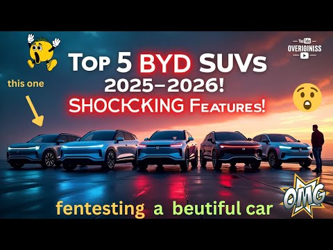 Top 5 Upcoming BYD SUVs to Watch in 2025 and 2026!