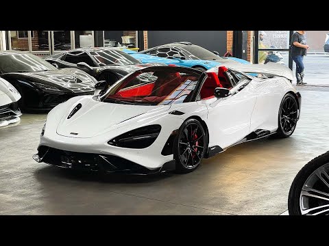 Straight Pipe McLaren 765LT Spider Teases Red Alcantara Spec Ahead of ...