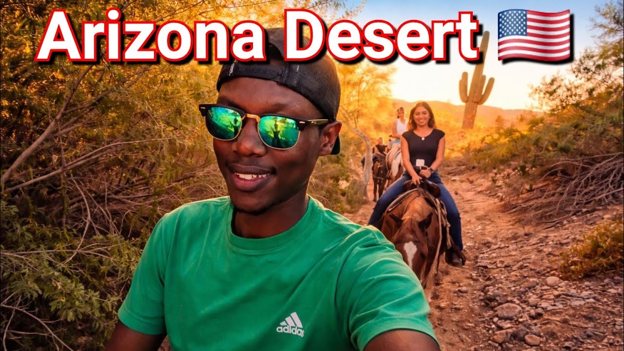 First Time Riding a Horse in The Desert, Ponderosa Stables Experience